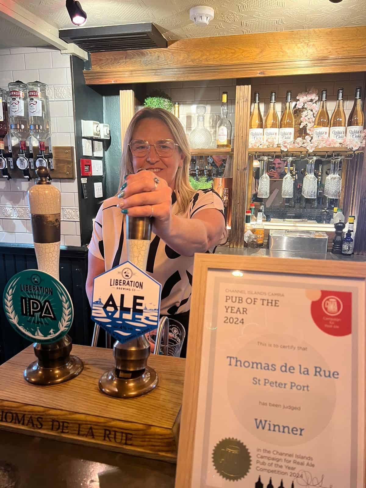 Thomas de la Rue wins Channel Islands CAMRA Pub of the Year ...
